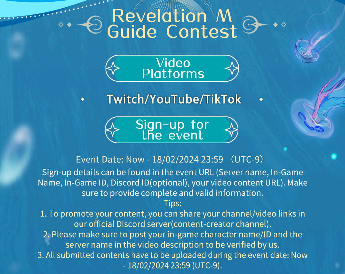 Content Creator Contest – Revelation M